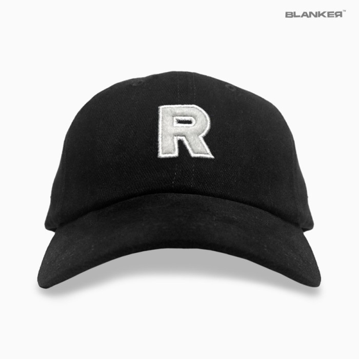 Jual Blanker Topi / Huruf R / Polo Cap Black / Edisi Alphabet | Shopee ...