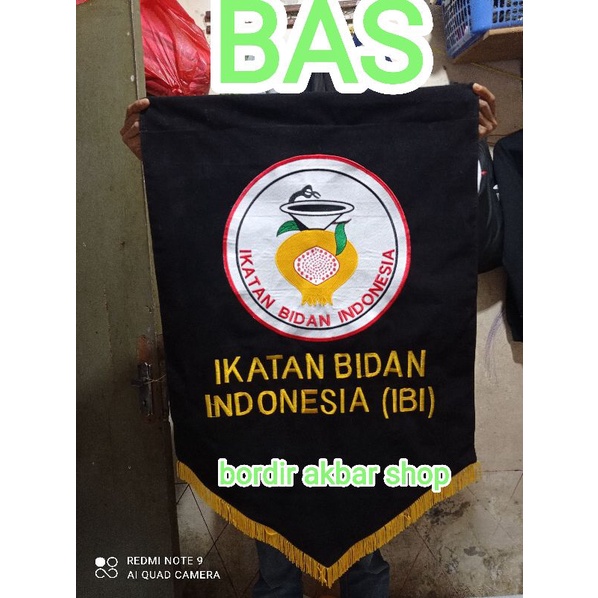 Jual BENDERA VANDEL IBI/IKATAN BIDAN INDONESIA/VANDEL CUSTOM/VANDEL ...