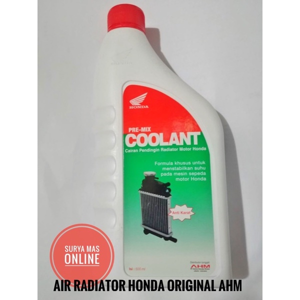Jual Air Radiator AHM Original 500ml | Shopee Indonesia