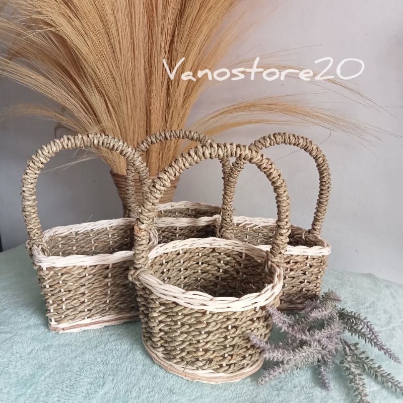 Jual KERANJANG ROTAN / KERANJANG BUNGA / KERANJANG PARCEL / KERANJANG ...