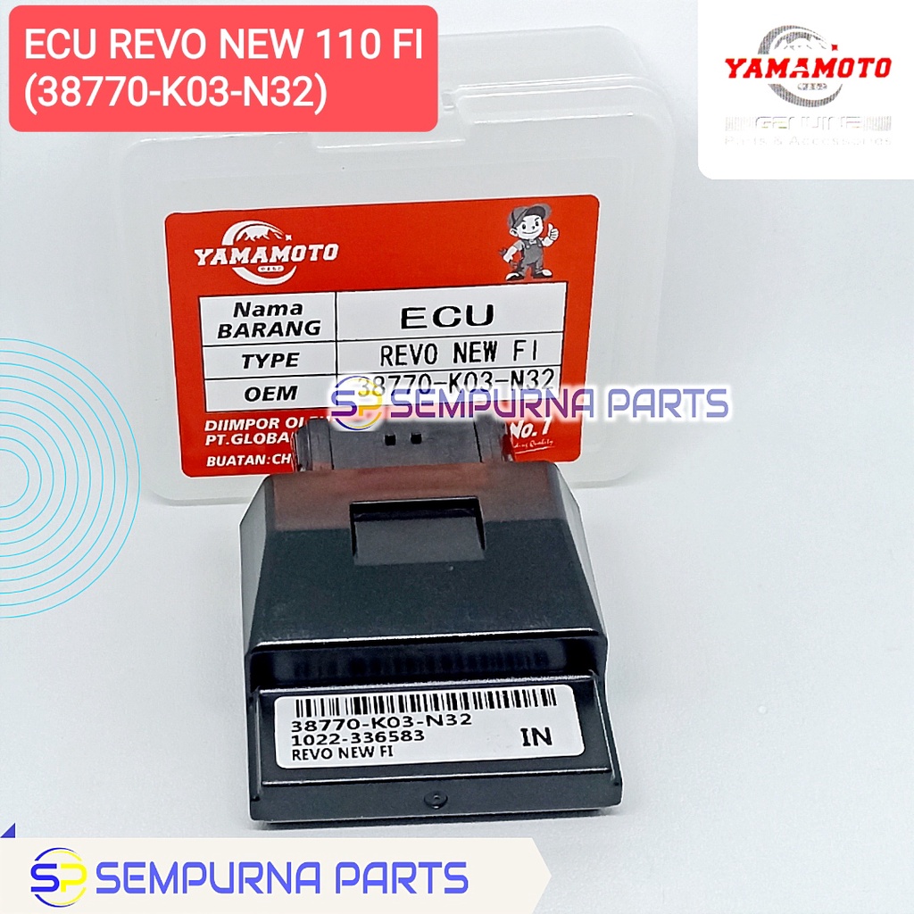 Jual ECU REVO NEW 110 FI (38770-K03-N32) - YAMAMOTO | Shopee Indonesia