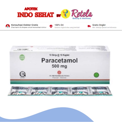 Jual Paracetamol PIM 500 Mg Box 100 Kaplet | Shopee Indonesia