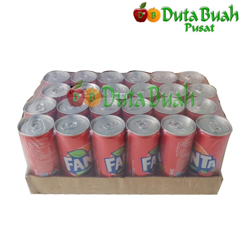 Jual DUTA BUAH Fanta Strawberry (250ml/karton) | Shopee Indonesia