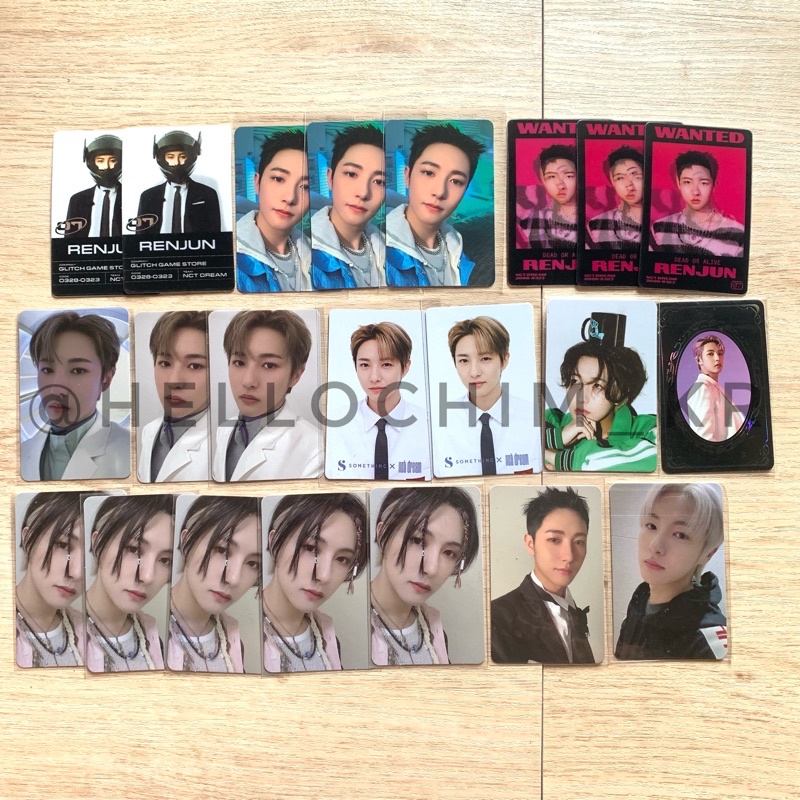 Jual [READYSTOCK] NCT DREAM RENJUN LENTICULAR SCRATCH GLITCH UNIVERSE ...