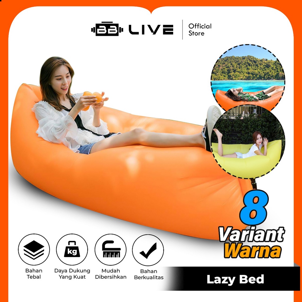 Jual BB Live Lazy Bed Air Sofa Kasur Angin / Bed Malas Sofa Angin ...
