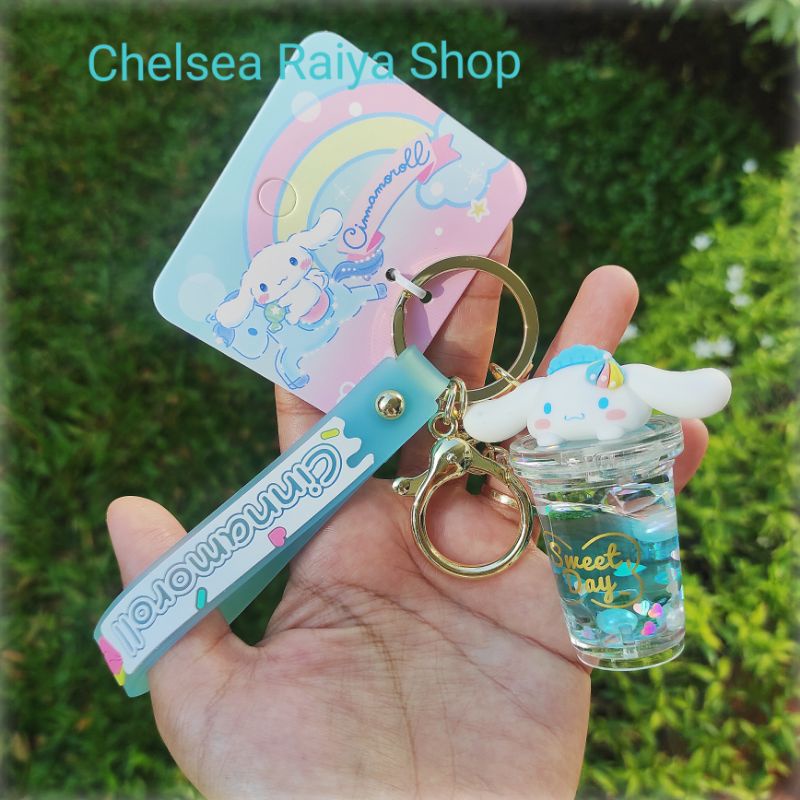 Jual Gantungan Kunci Keychain Sanrio Cinnamoroll Boba Cinamorol ...