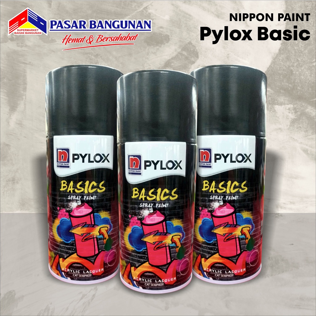 Jual Pylox Basics Cat Semprot Pilox Basic Cat Semprot nippon Paint ... Jual Pylox Basics Cat Semprot Pilox Basic Cat Semprot nippon Paint ...