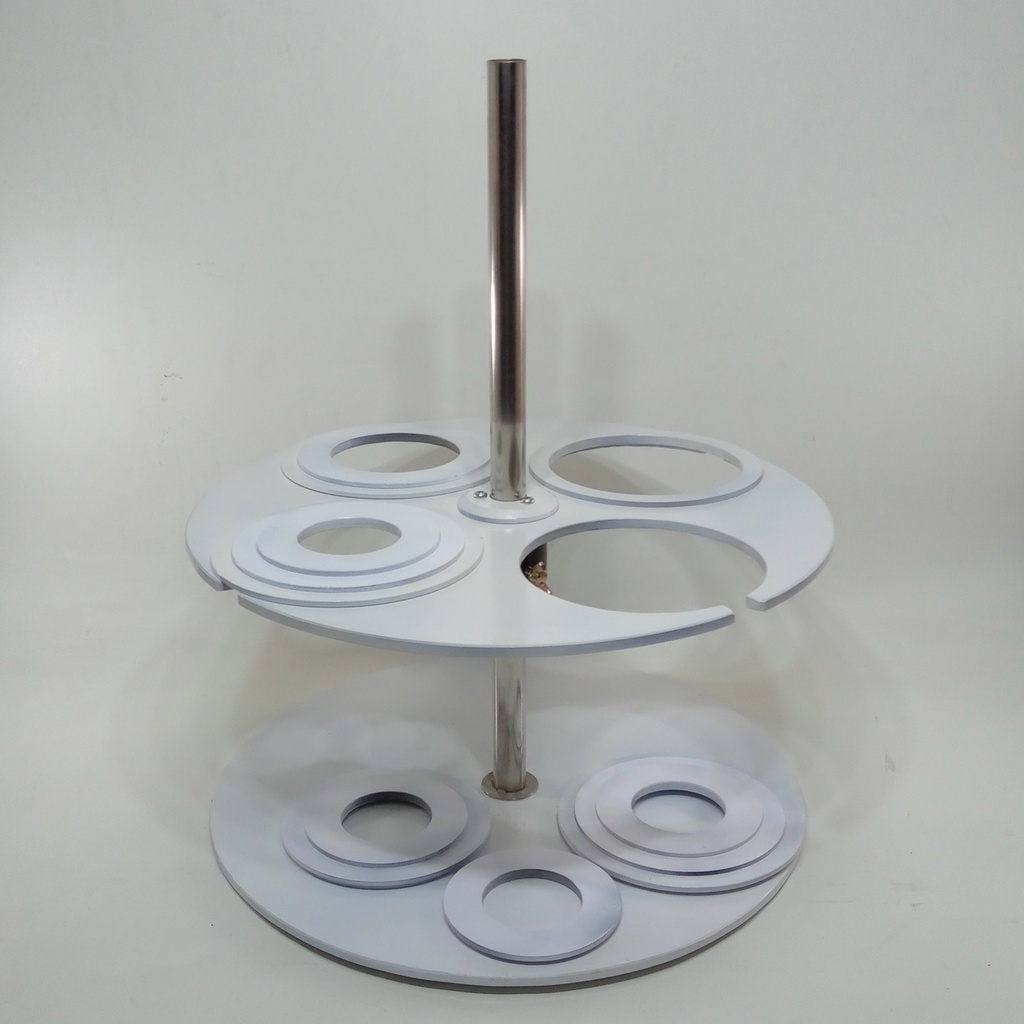 Jual RAK CORONG PISAH 2000mL| RAK CORONG KACA | SEPARATORY FUNNEL RACK ...