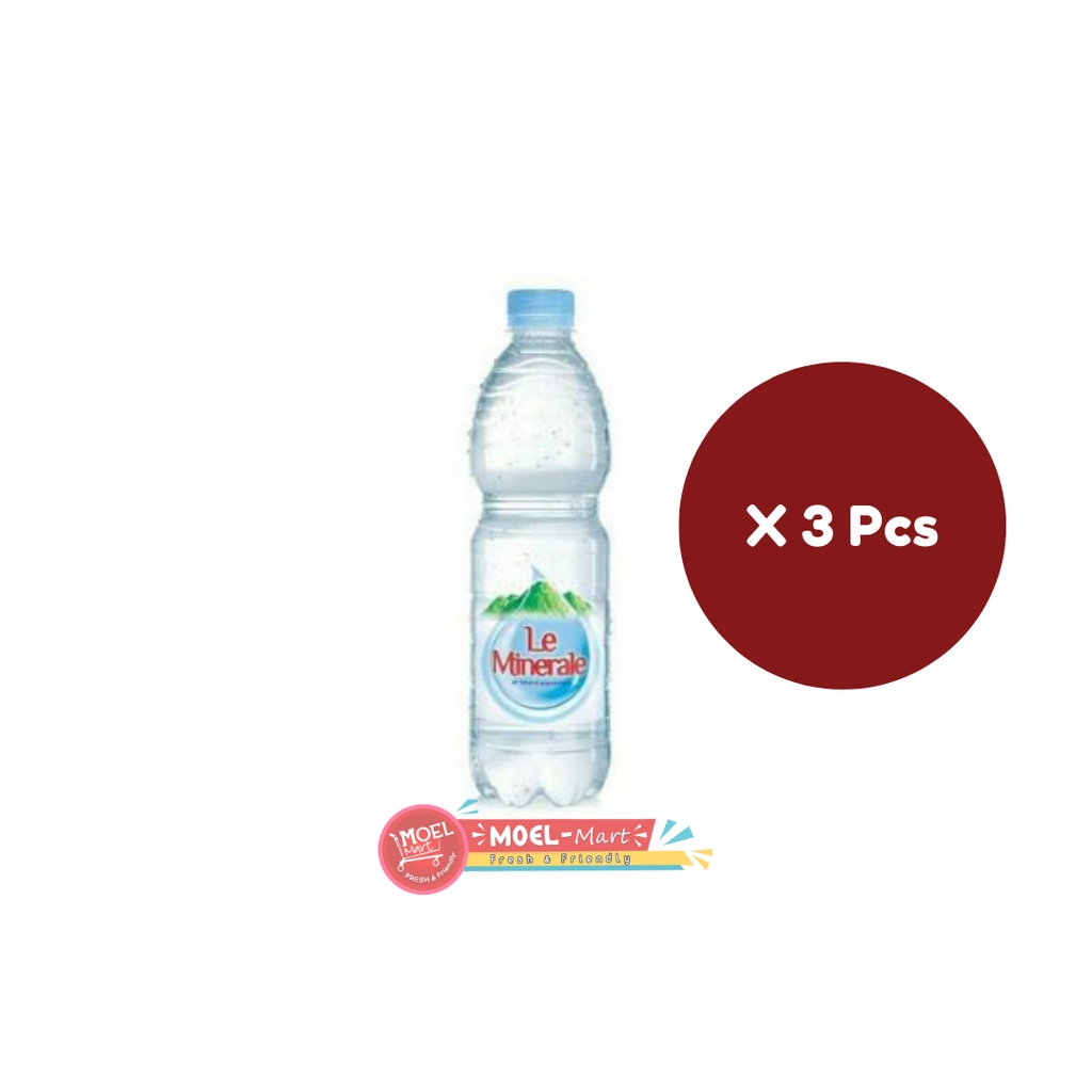 Jual LE MINERALE 3 Botol X 600ml | Shopee Indonesia