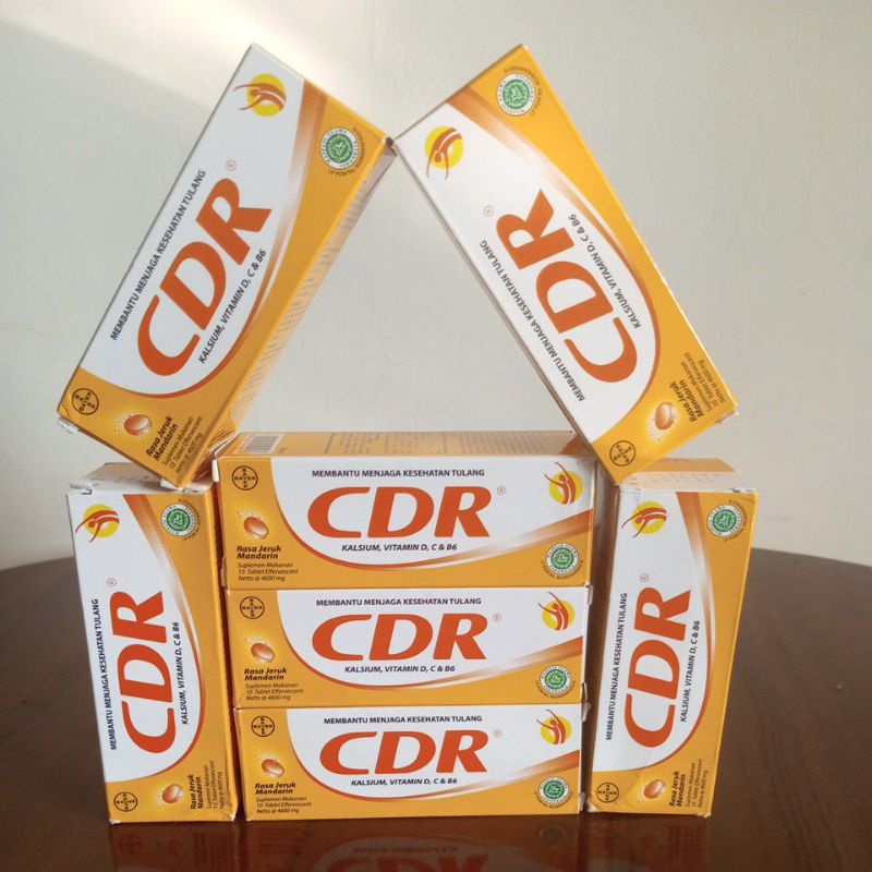 Jual Cdr suplemen kalsium isi 10 tablet rasa jeruk mandarin | Shopee ...