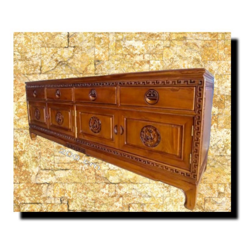 Jual BIFET TV MEJA TV BUFET HONGKONG BIFET CHINA BIFET KOREA KAYU JATI ...