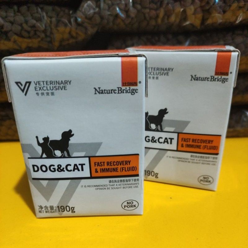 Jual Nature Bridge Recovery FLUID untuk Kucing dan Anjing | Shopee ...