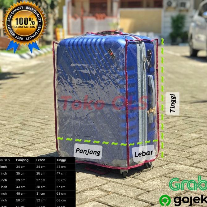 Jual Sarung koper 18 inch 20 inch 22 inch 24 inch 28 inch 30 inch ...