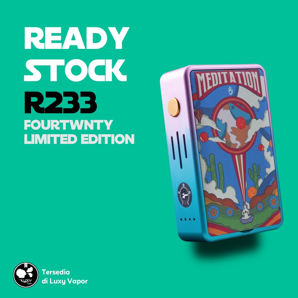 Jual R233 R 233 Electrical Mod Hotcig x Fourtwnty Music V2 Meditation ...