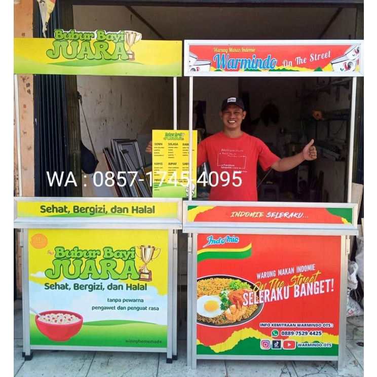 Jual BOOTH PORTABLE LIPAT MEDIUM UKURAN 100 CM | Shopee Indonesia
