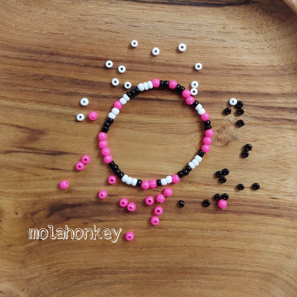 Jual Bead Bracelet Handmade Kuromi / Gelang Manik Korea | Shopee Indonesia