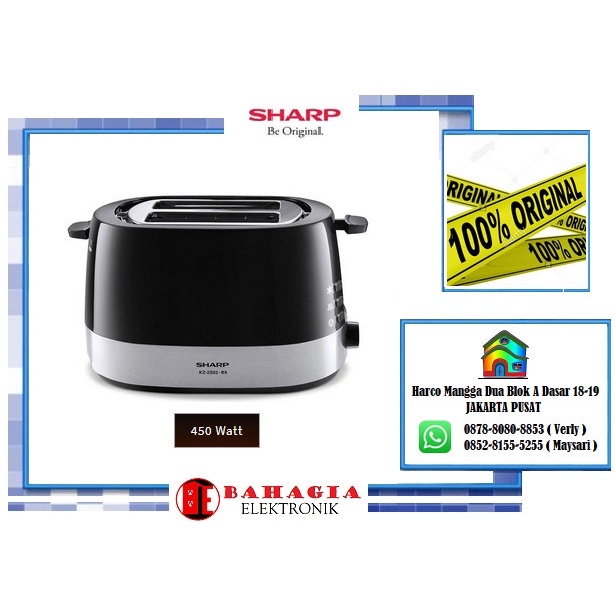 Jual Sharp Kz-2S02 Sandwich Toaster | Shopee Indonesia