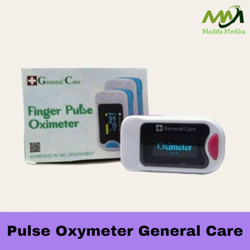 Jual Finger Pulse Oximeter General Care PI Silikon Oximeter GC SpO2 ...