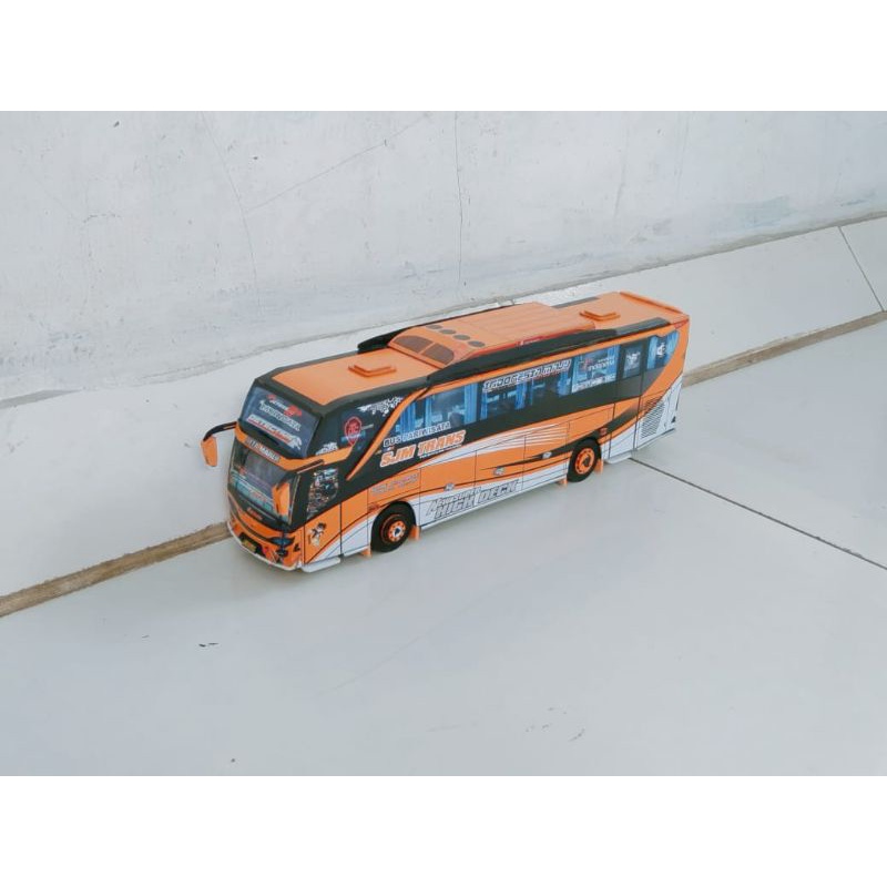 Jual Miniatur Papercraft Bus Sjm Trans Conan Skala 50 | Shopee Indonesia