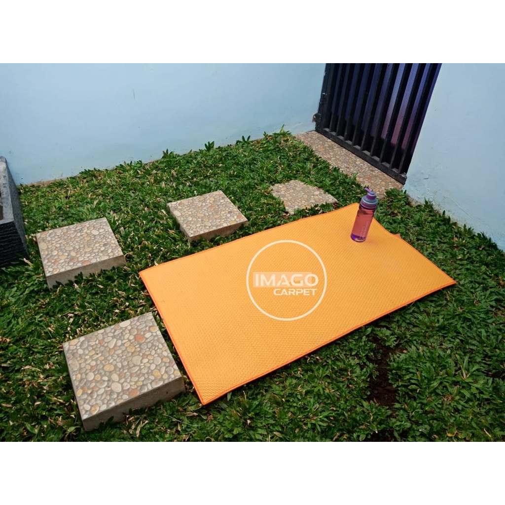 Jual Karpet Tikar Lantai Spon Plastik Mercy Warna Tekstur Totol Bentol ...