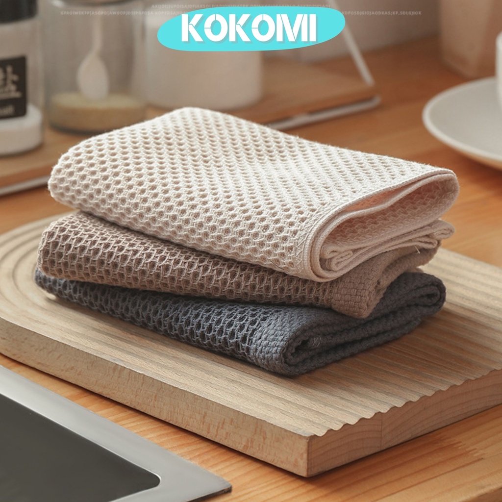Jual KOKOMI Kain Lap Tangan Katun Hikaru Hand Towel Kitchen Towel Lap ...