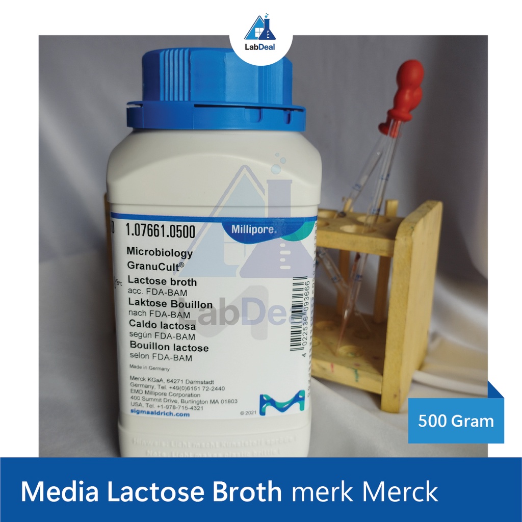 Jual Media Lactose Broth merk Merck 500 Gram | Shopee Indonesia