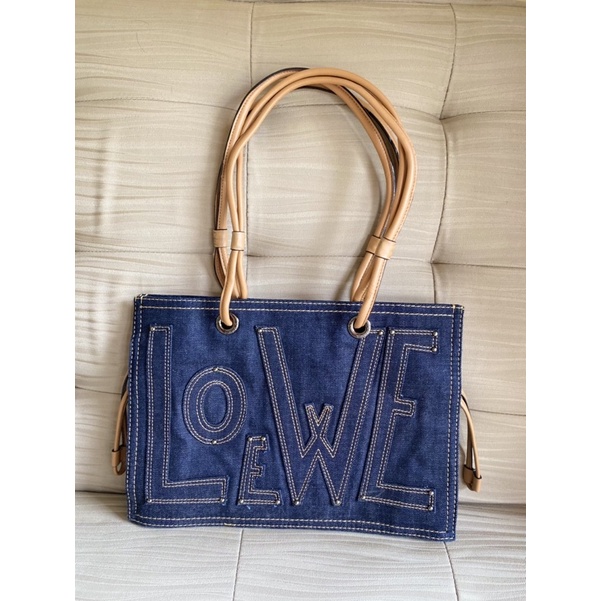 Jual LOEWE tote bag Original lengkap dustbag dan Noser | Shopee Indonesia