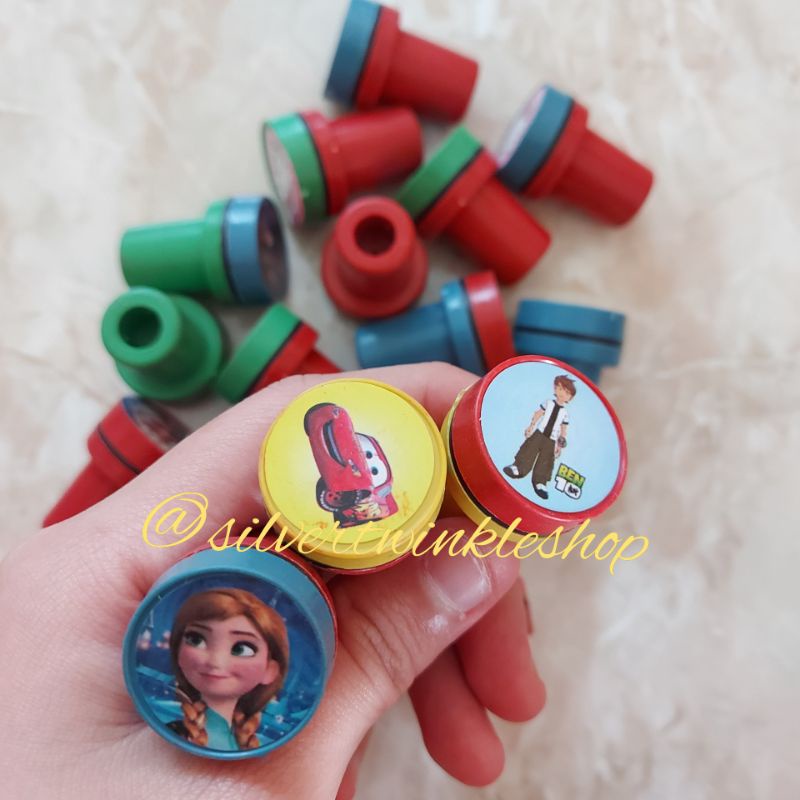 Jual Mainan edukasi anak cap capan stempel stamp setempel stemple ...