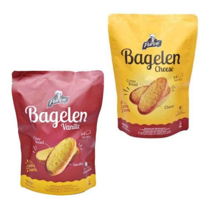 Jual BAGELEN Paroti rasa Vanilla & Cheese | Shopee Indonesia