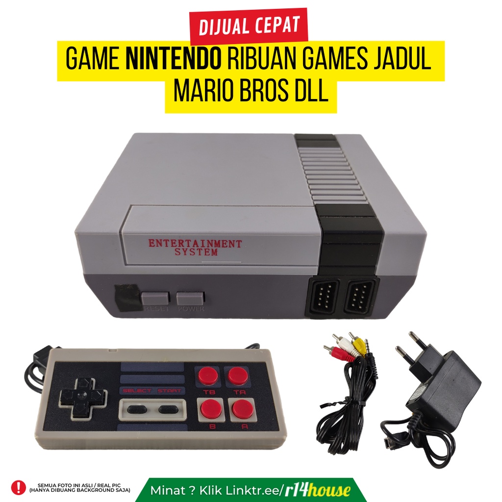 Jual GAME NINTENDO RIBUAN GAMES JADUL MARIO BROS DLL | Shopee Indonesia