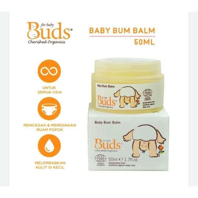 Jual Buds Baby Bum Balm 50ml | Shopee Indonesia