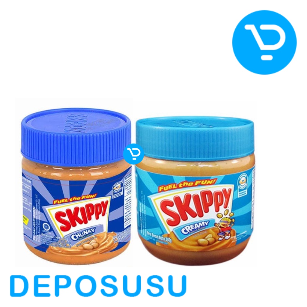 Jual SELAI SKIPPY JAM - PEANUT BUTTER/SPREAD (CREAM / CHUNKY) 170g ...