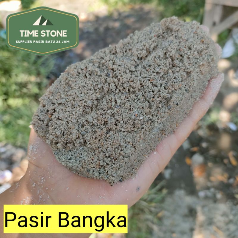 Jual Pasir Bangka Super Putih Kuning Cor Plester Pasang Bangunan 1 Truk ...