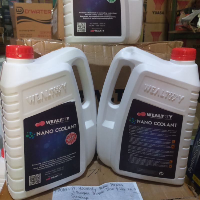 Jual Wealthy Radiator nano coolant NOAT galon 5lt original | Shopee ...