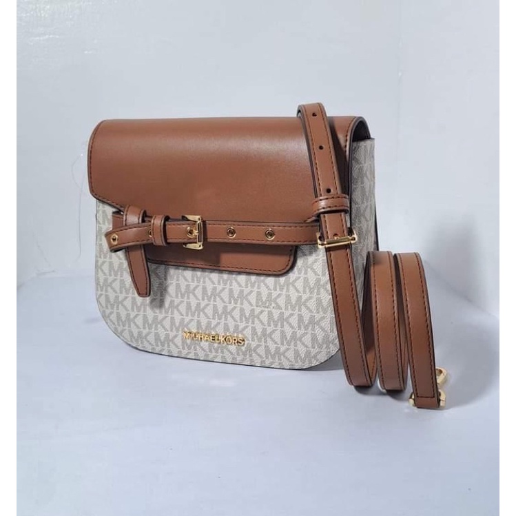 Jual Tas MK original - Michael kors emilia small saddle | Shopee Indonesia