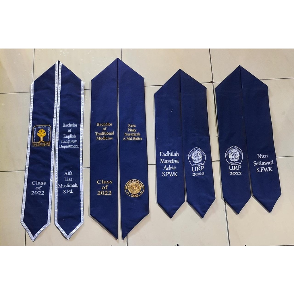 Jual Selempang / Samir Wisuda HardvardStyle KILAT EXPRESS | Shopee Indonesia