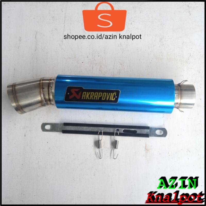 Jual Exhaust AKRAPOVIC/Ekzos AKRAPOVIC inlet 50mm | Shopee Indonesia