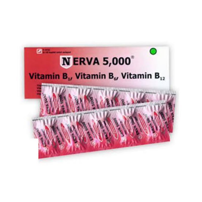 Jual Nerva 5000 & Nerva Plus 10 Tablet | Shopee Indonesia