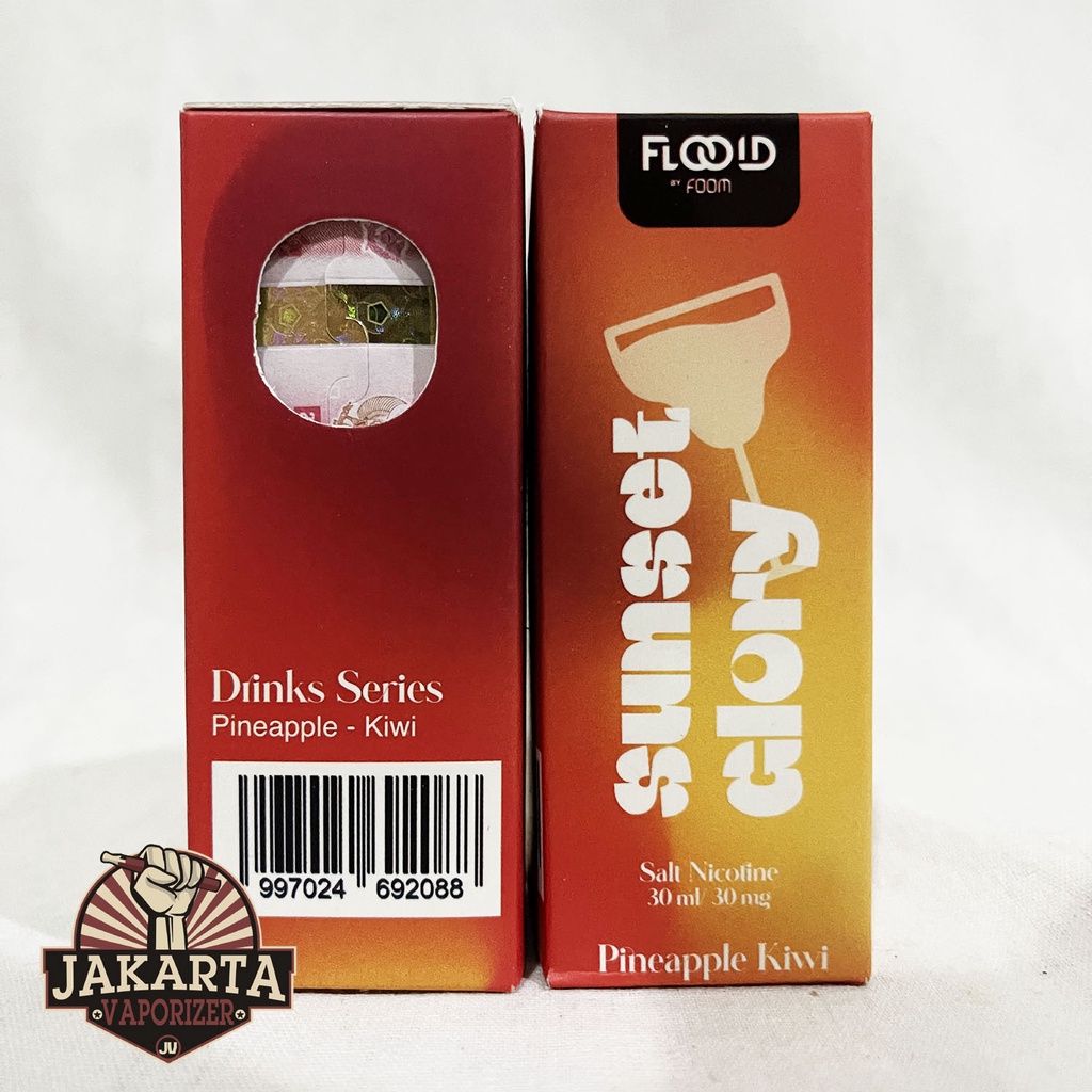 Jual [SALT] FOOM SUNSET GLORY PINEAPPLE KIWI SALTNIC 30ML 30MG BY FOOM | Shopee Indonesia