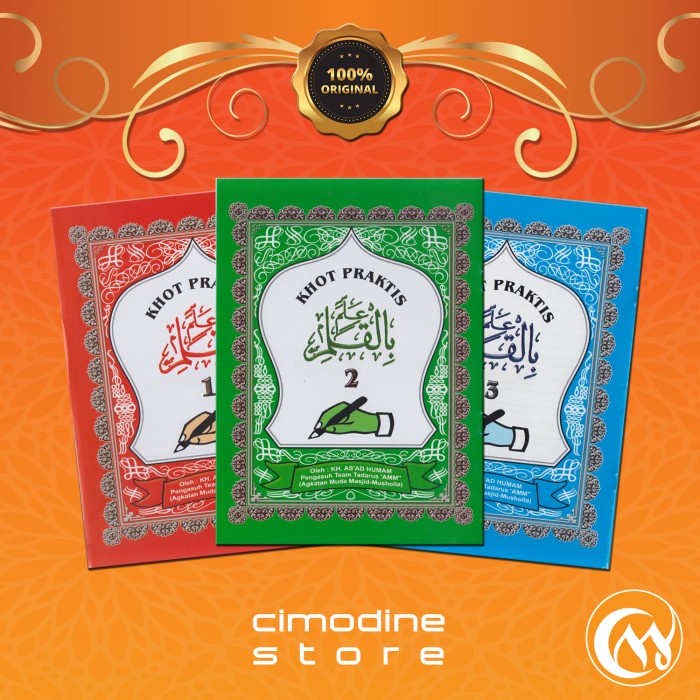 Jual BUKU KHOT PRAKTIS JILID 1 2 & 3 STENSIL/CD AMM YOGYAKARTA | Shopee ...