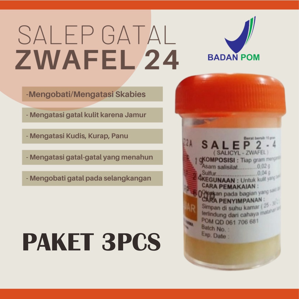 Jual Salep Zwafel 24 Original BPOM salep dokter 2-4 24 Salep gatal ...
