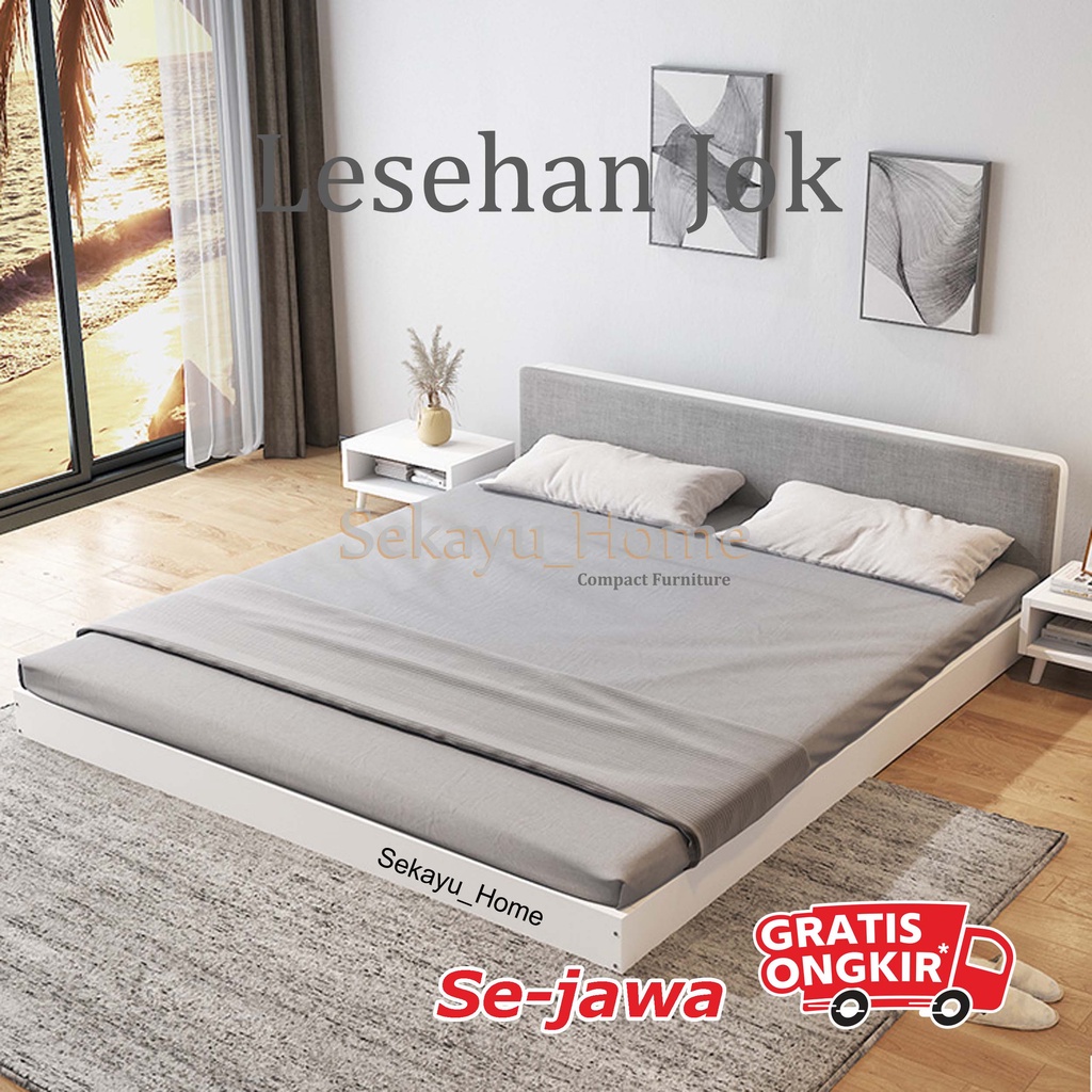 Jual Tempat Tidur Minimalis Dipan Lantai Minimalis Divan Lesehan kayu ...