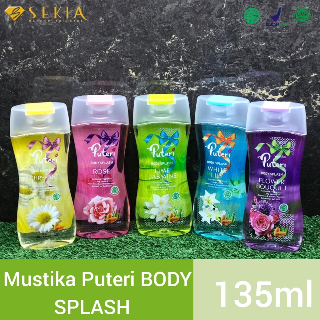 Jual Mustika Puteri Body Splash Parfum Cologne 135ml | Shopee Indonesia