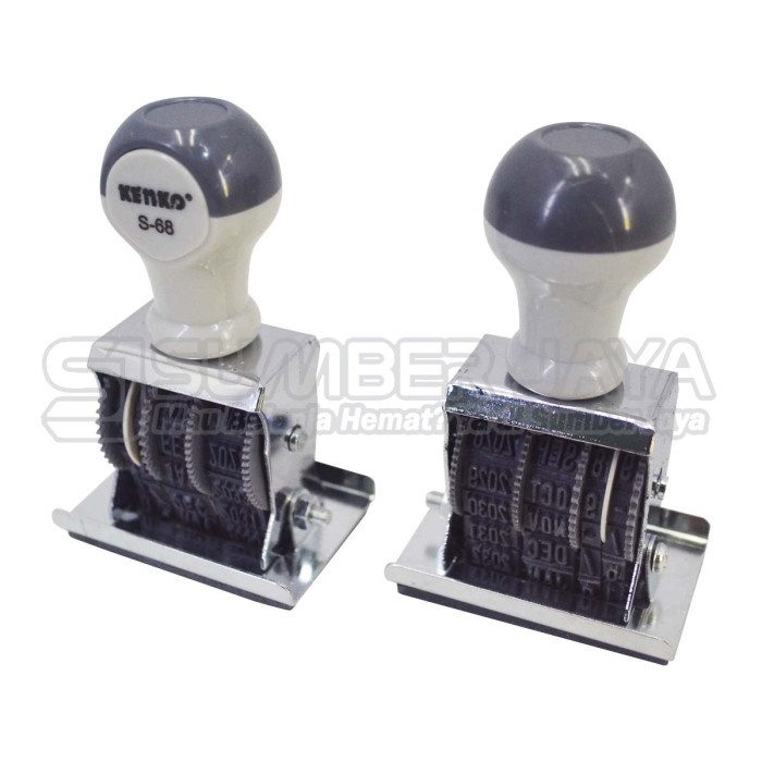 Jual Stampel Angka Date Stempel LUNAS dan TANGGAL KENKO S-68 Stample s ...