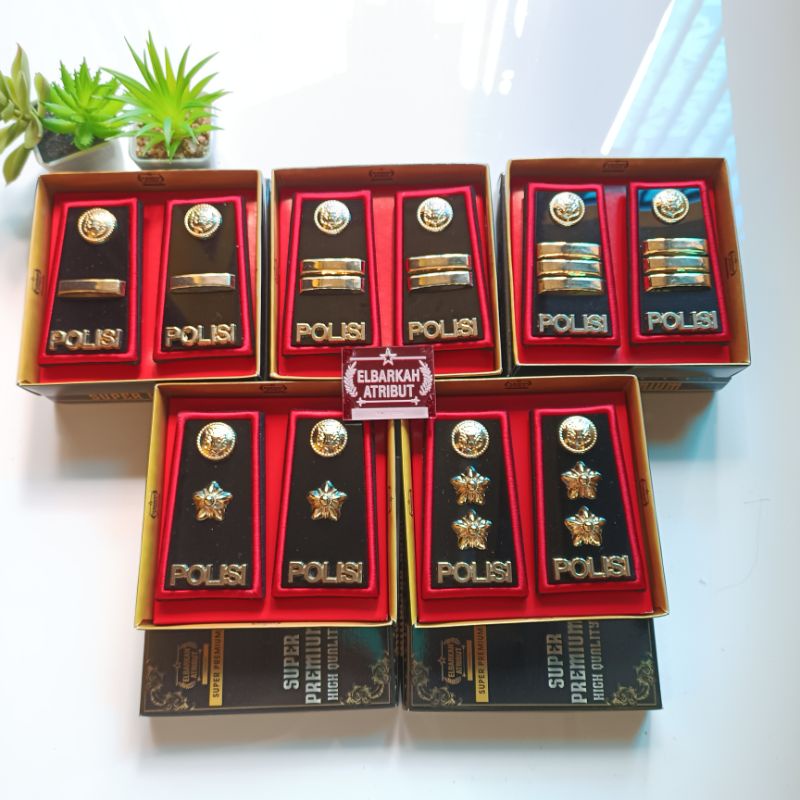 Jual Pangkat Pdh Polisi Ipda Iptu Akp Kompol akbp Dasar Mika Lis Bordir ...