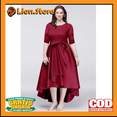 Jual OUTFIT OTTD KEREN BAGUS POPULER /Baju Dress Pesta JUMBO BIGSIZE ...