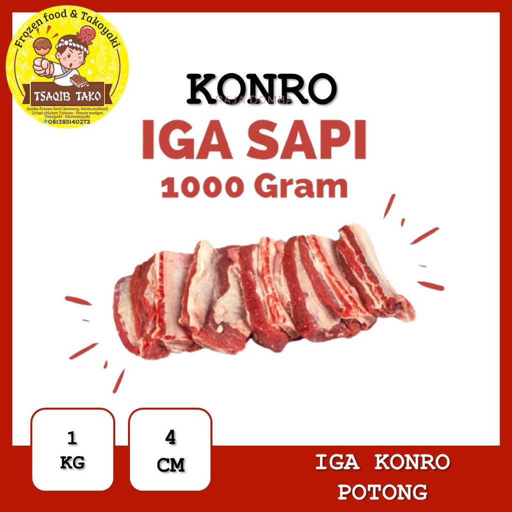 Jual Promo Back Ribs Konro Iga Konro Potongan Qty 1 Kg
