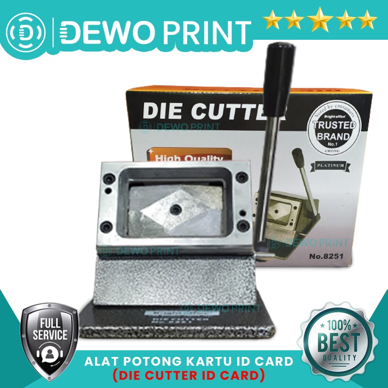 Jual Alat Potong Kartu ID Card/Alat Potong Kartu Nama/Alat Potong Plong ...