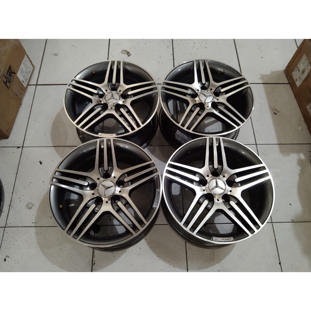 Jual Velg Mobil Rep amg Mercy Ring 16 Lebar 7 Baut 5x112 G/p Cocok Buat ...
