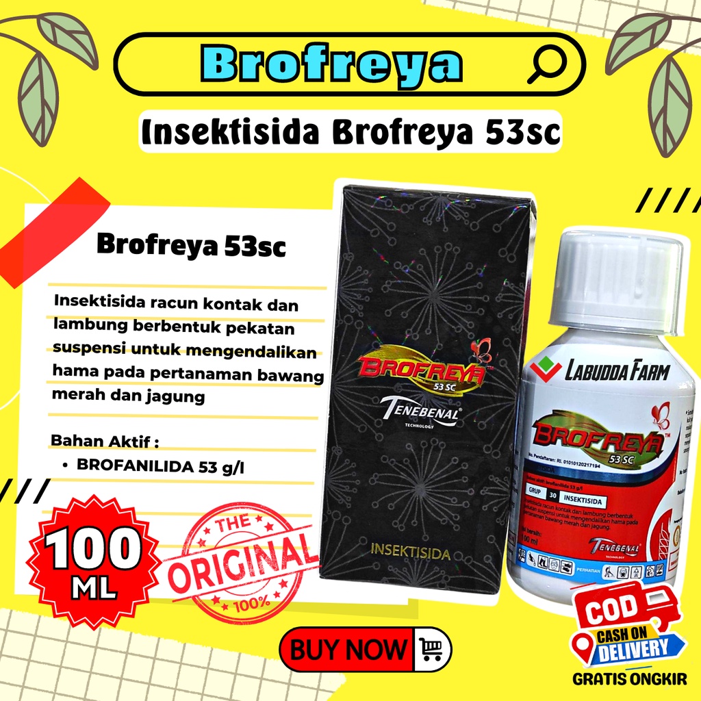 Jual Brofreya Pembasmi Hama Tanaman - Insektisida Ulat Grayak - Obat ...